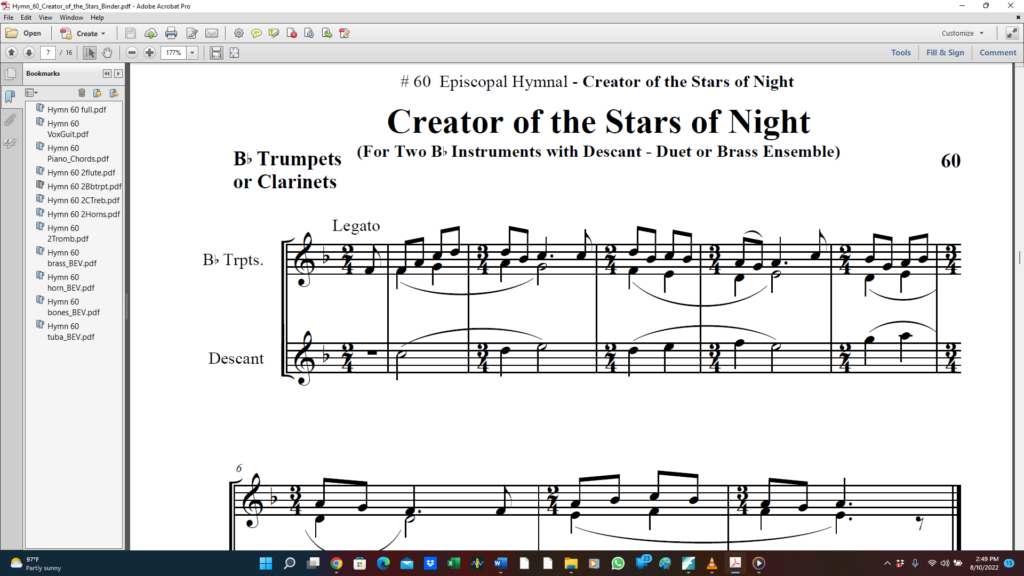 Creator of the Stars – CuthbertPraise